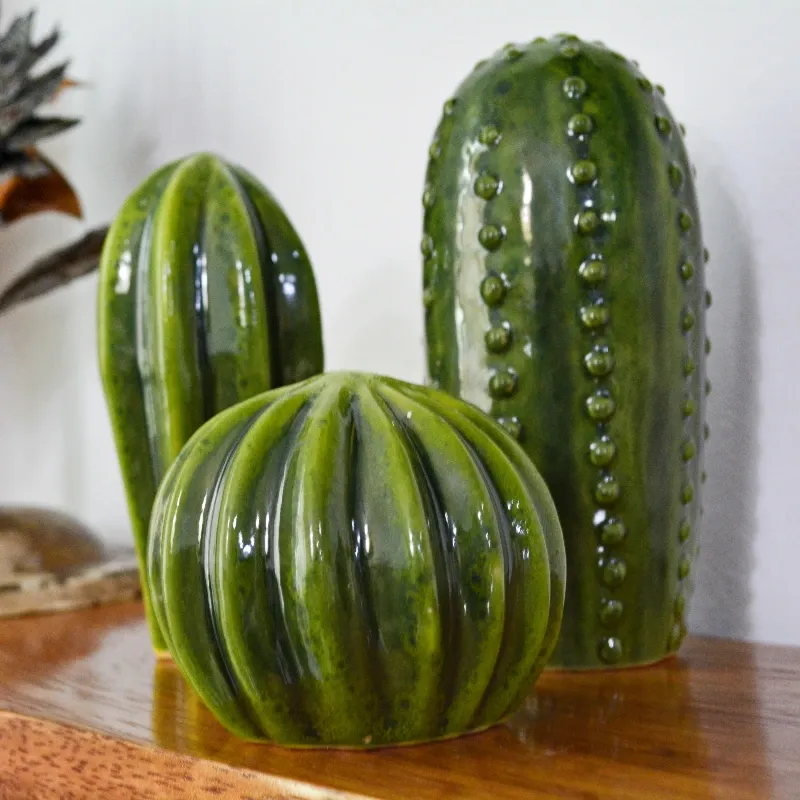 JUEGO DE CACTUS , DISPONIBLES PARA ENTREGA - Faval Artesanías | El ...