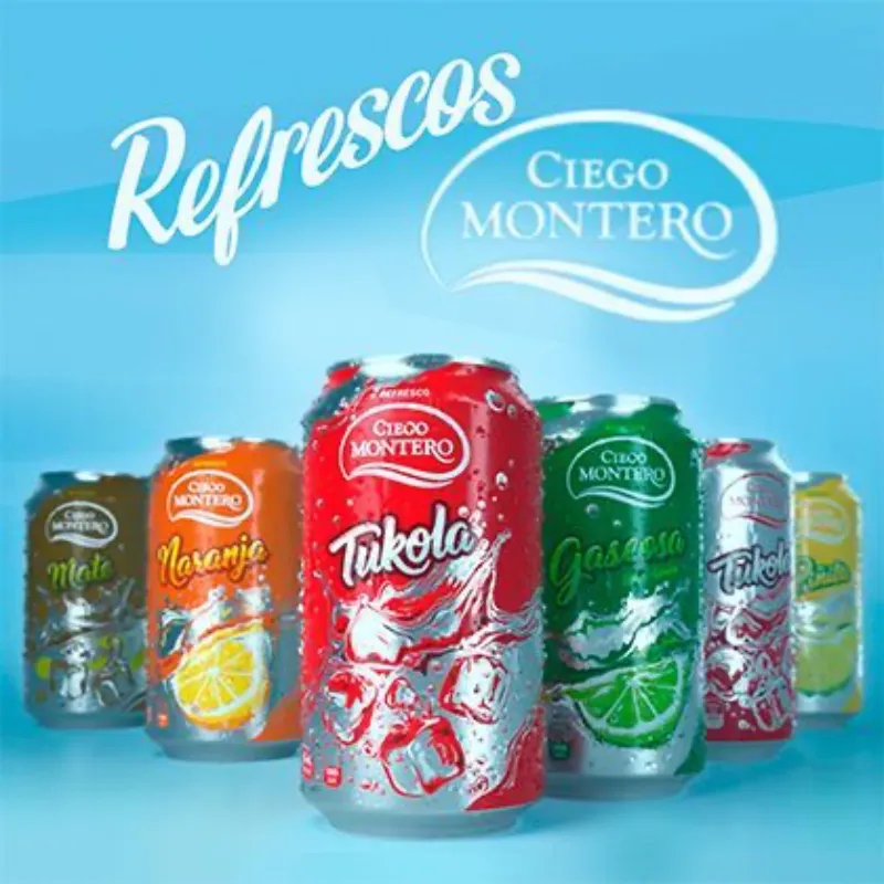 Refresco Ciego Montero lata, Hotel Central Bebidas - Hotel América-Central | El Yerro Menú