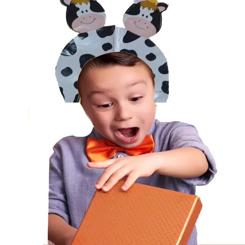 Cintillo Animal Vaca Doble, Diademas Inflables - Luxury Balloons | El ...