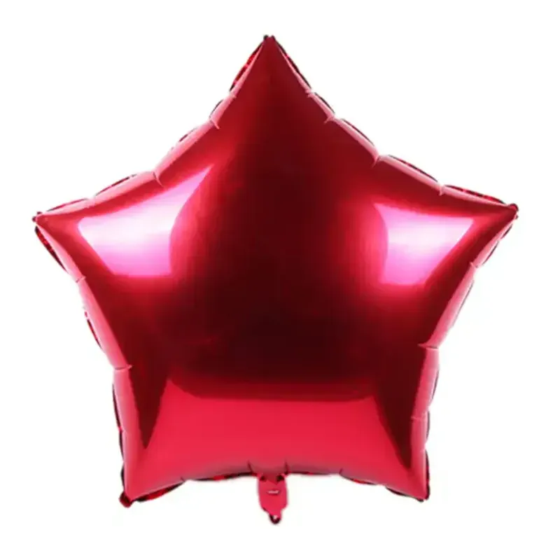 Globo de Estrella Rojo 18 pulgadas, - - Luxury Balloons | El Yerro Menú
