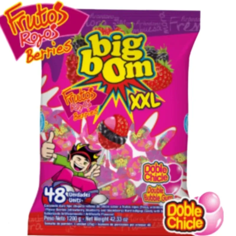 Chupa Chupa Big Bom XXL Frutos Rojos , Confituras - Pérez & Quesada ...
