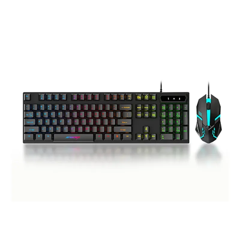 Combo Teclado/Mouse USB Speedex multiple Color Led retroiluminado ...
