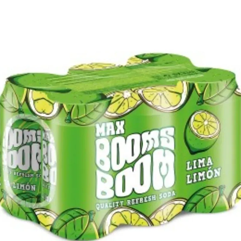 Refresco lata gaseado Blíster de 6 uds x 330 ML sabor limón , JUGOS ...
