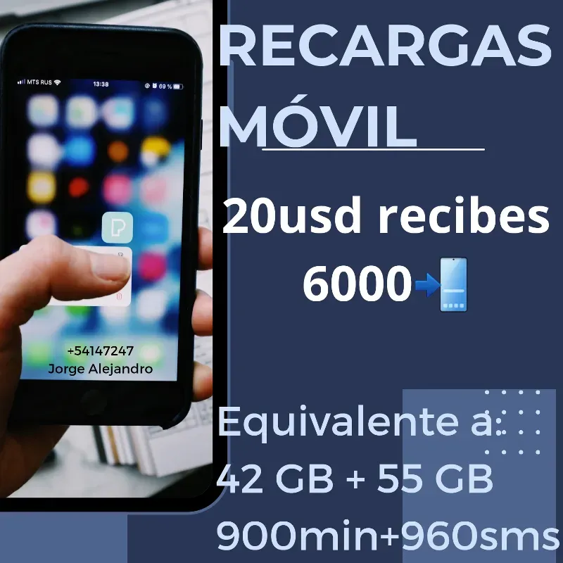 Recargas de Móvil, Remesas y Recargas - Tus Envíos | El Yerro Menú